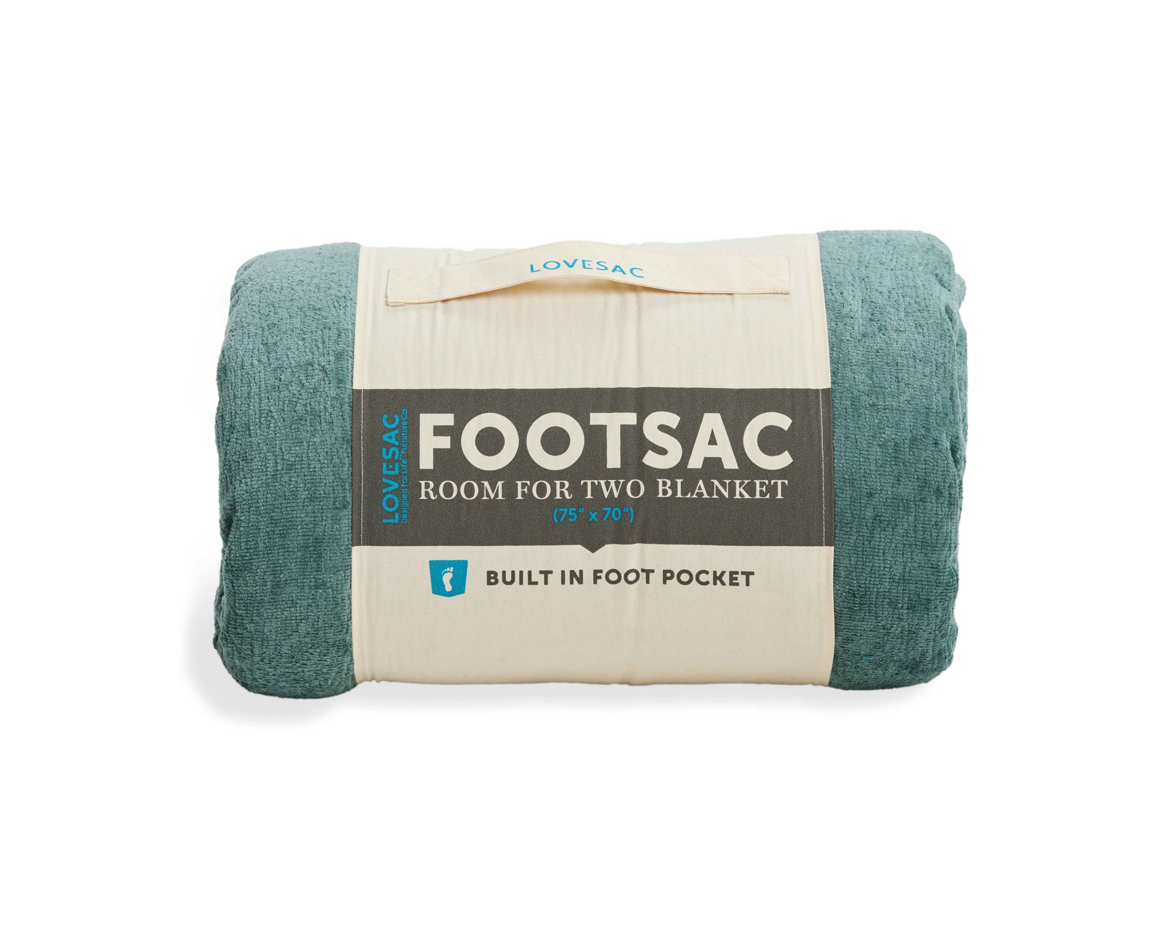 Room for Two Footsac Blanket | Loved by Lovesac