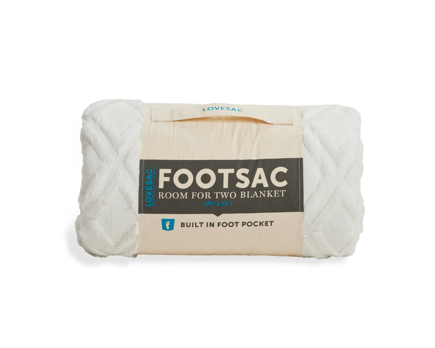 Room for Two Footsac Blanket | Loved by Lovesac